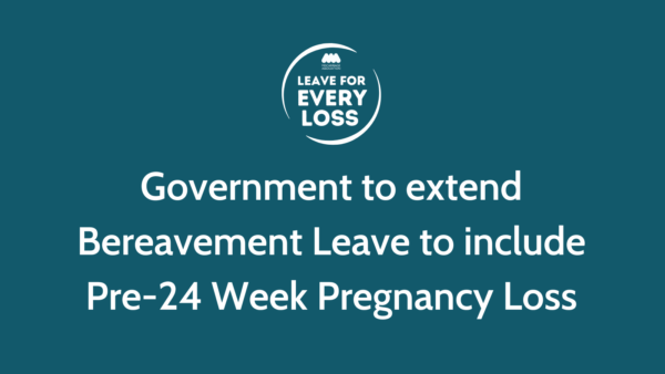 Government to extend right to bereavement leave to include pre-24 week ...